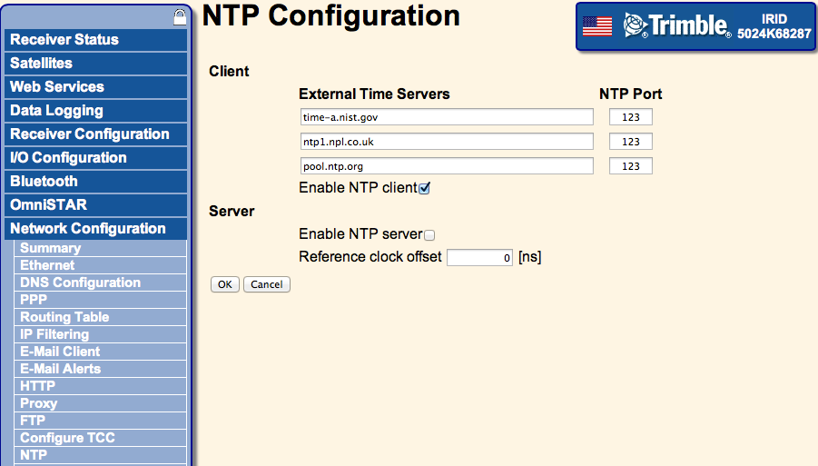 DDoS Attacks On NTP Servers Affecting Some GNSS Receivers